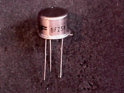 BF258 - Fairchild NPN High Voltage Transistor (TO-39) GENUINE | eBay ...
