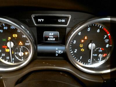 MERCEDES MERCEDES ML-CLASS Speedometer 166 Type; ML350, gasoline engine ...