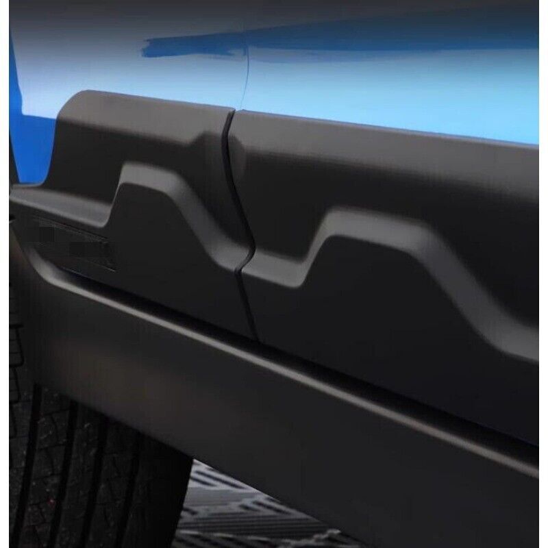 Fits 2024-2025 Subaru Crosstrek Black Lower Door Cladding Kit Of Four ...