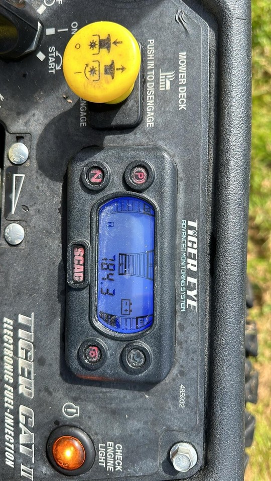 Scag Tiger Cat II 52″ Kawasaki 26 hp – 800 hrs, well serviced, fair ...