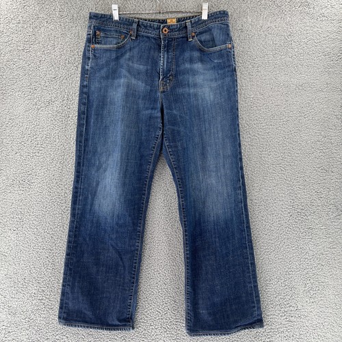 AG Adriano Goldschmied The Prime Jeans Mens 38x28 Blue Wash 100% Cotton ...
