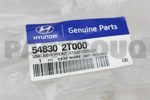 548302T000 Genuine Hyundai / KIA LINK ASSY-FR STABILIZER LH | eBay