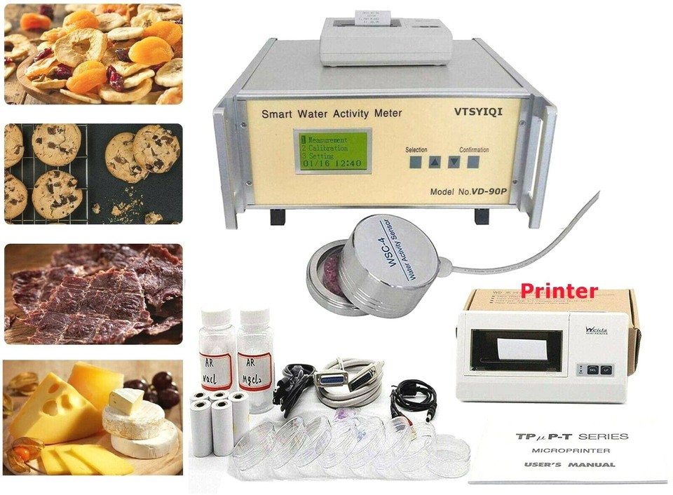 Water Activity Meter Analyzer Smart Water Activity Measurement Tester ...