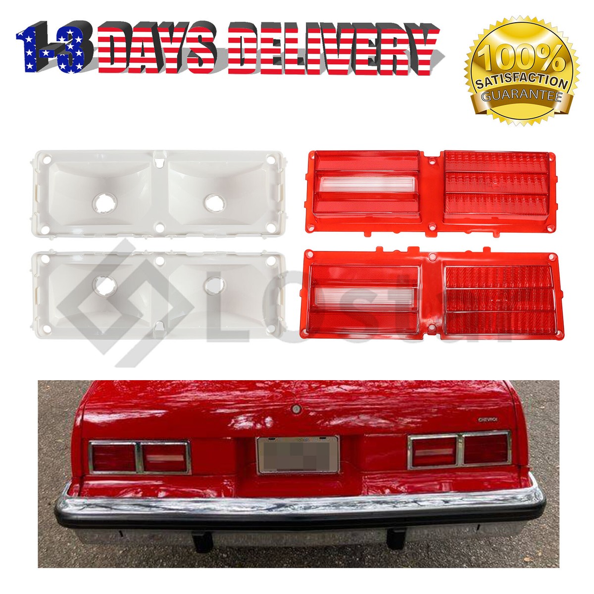 Tail Light Housing L978 Chevy Monza Junkyard Find: 1979 Chevrolet