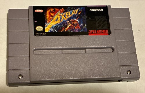 Axelay (Super Nintendo SNES, 1992). Authentic Game Only. Tested work | eBay