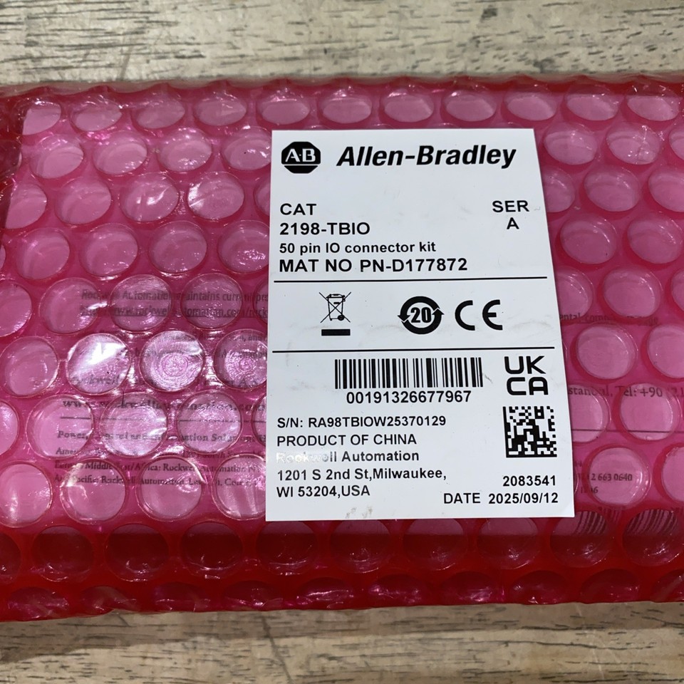 Allen-Bradley 2198-TBIO Kinetix 5100 50-pin I/O connector kit | eBay