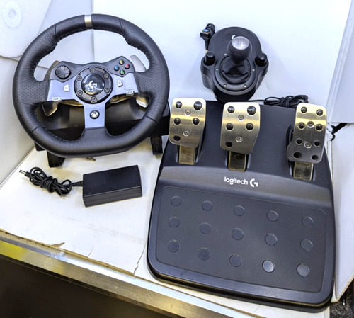Logitech G920 Racing Wheel and Pedals for Xbox One/Series S/X and PC ...