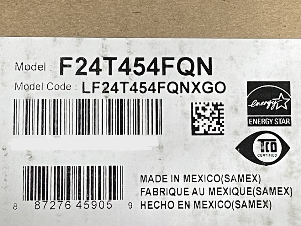 SAMSUNG T45F F24T454FQN Series 24" Full HD IPS 75Hz 5ms Business ...