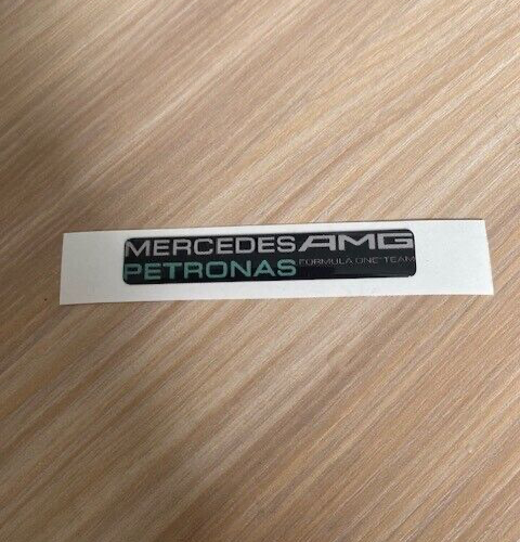 Mercedes F1 Petronas AMG Domed Sticker Badge Decal 3D Gel Car Sticker ...