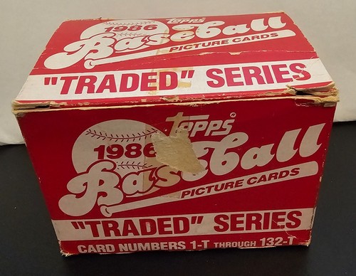 1986 Topps Traded Baseball Set Complete. | eBay