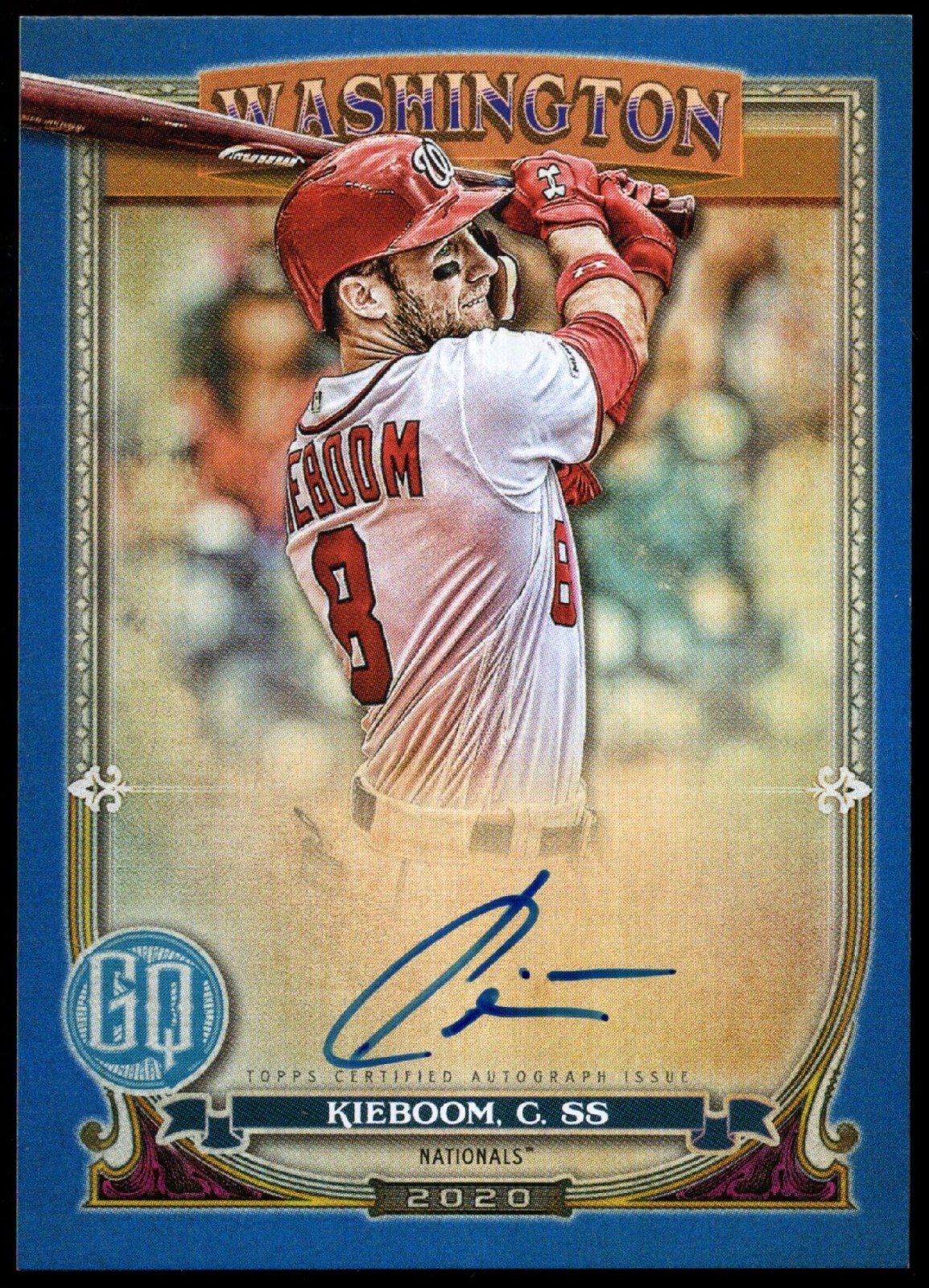 2020 Topps Gypsy Queen - Gypsy Queen Autographs Carter Kieboom #GQA-CJ ...