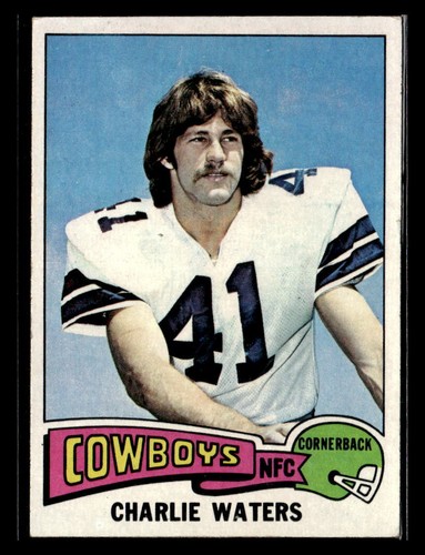 1975 Topps #59 Charlie Waters | eBay