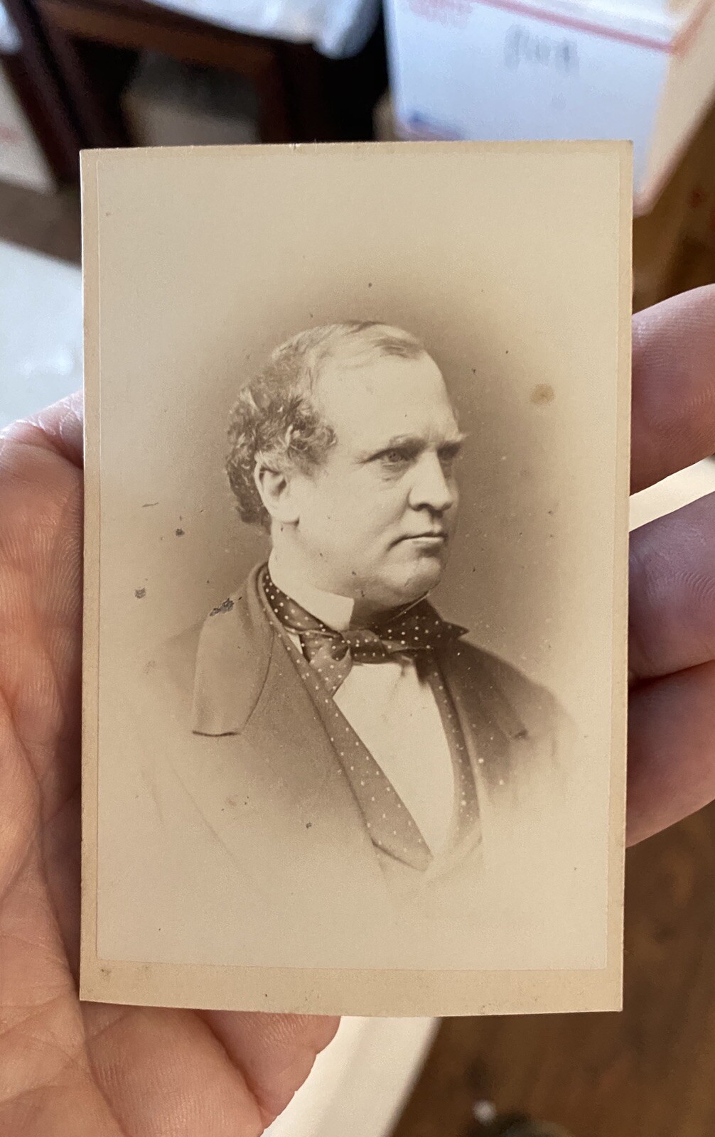 1860’s cdv photo of Edward Stanley 15th Earl of Derby Foreign Secretary ...