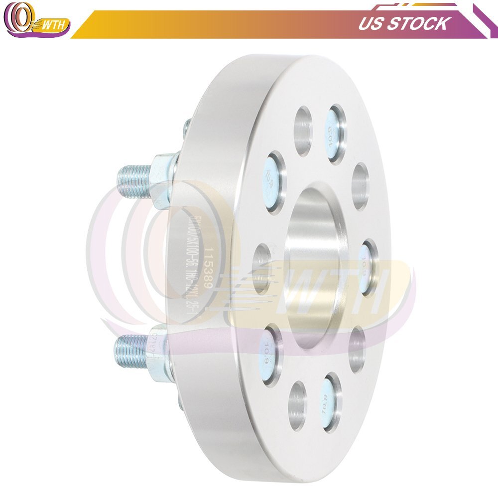 4pcs 1" Hubcentric Wheel Spacers 5x100 Fits Subaru Forester Legacy ...