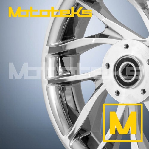16X3.5 RISE MAG WHEEL CHROME FOR HARLEY SOFTAIL SPORTSTER DYNA MODELS ...