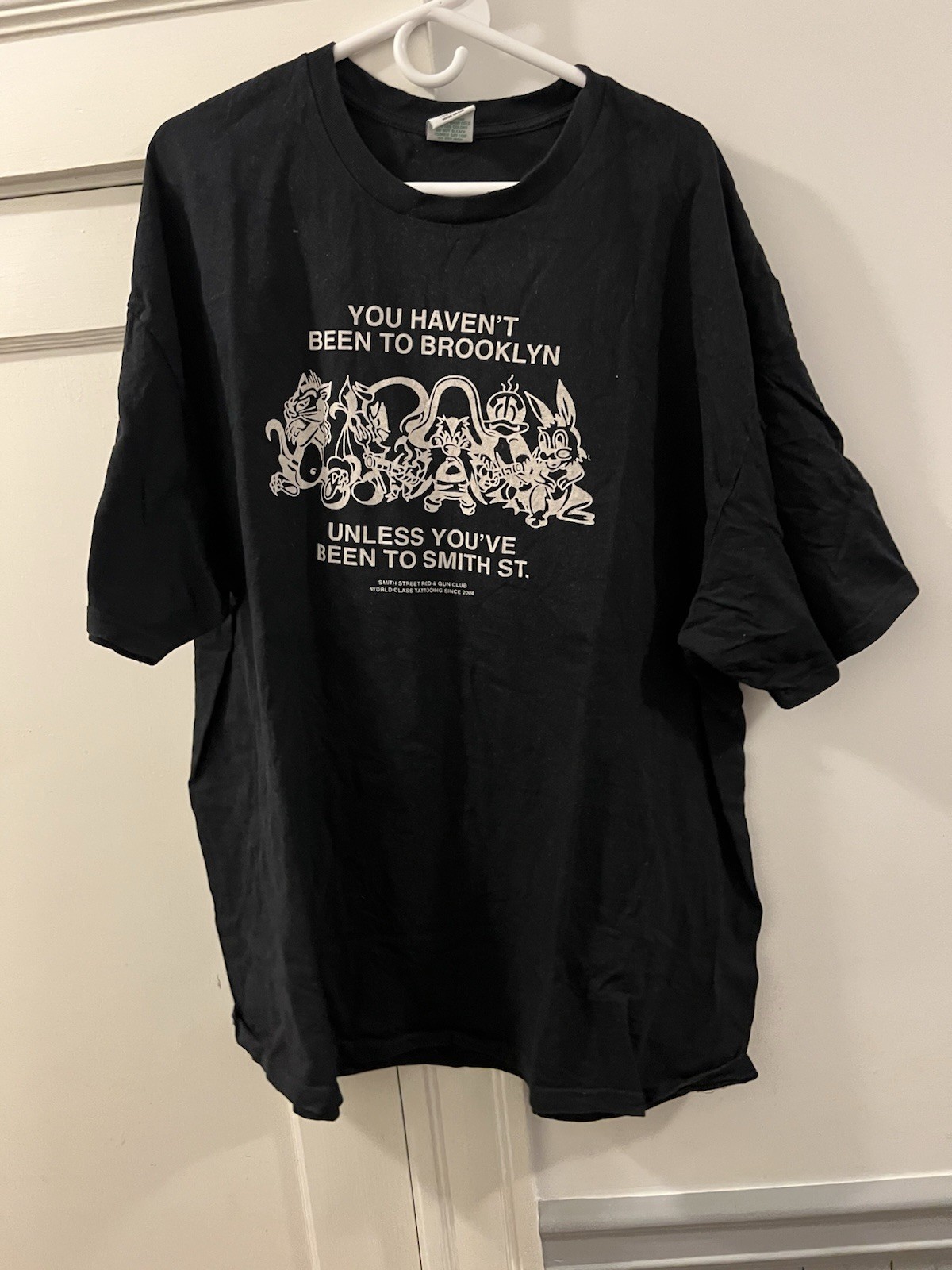 BERT KRAK SMITH STREET ROD GUN CLUB SSRC TATTOO SHIRT - Gem