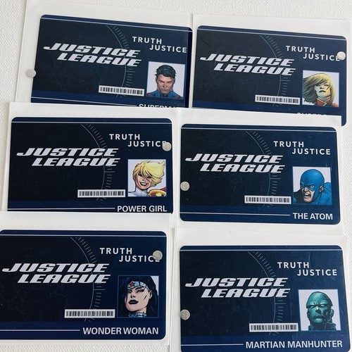 Heroclix Lot Of 6 Justice League ID Cards | eBay