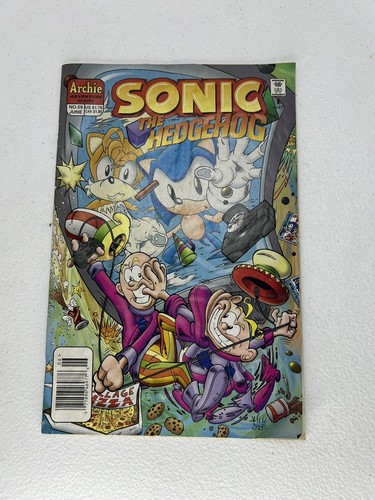 Sonic The Hedgehog no.59 Archie Adventure Series June 1998 | eBay