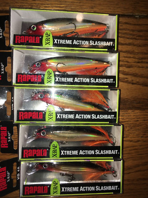 RAPALA X-RAP 10's---5 GOLD Colored Fishing Lure | eBay