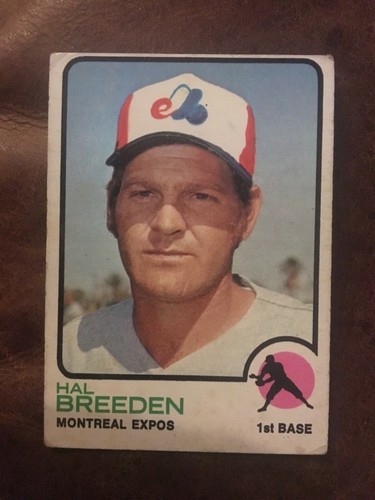 1973 Topps #173 Expos Hal Breeden Baseball Card | eBay