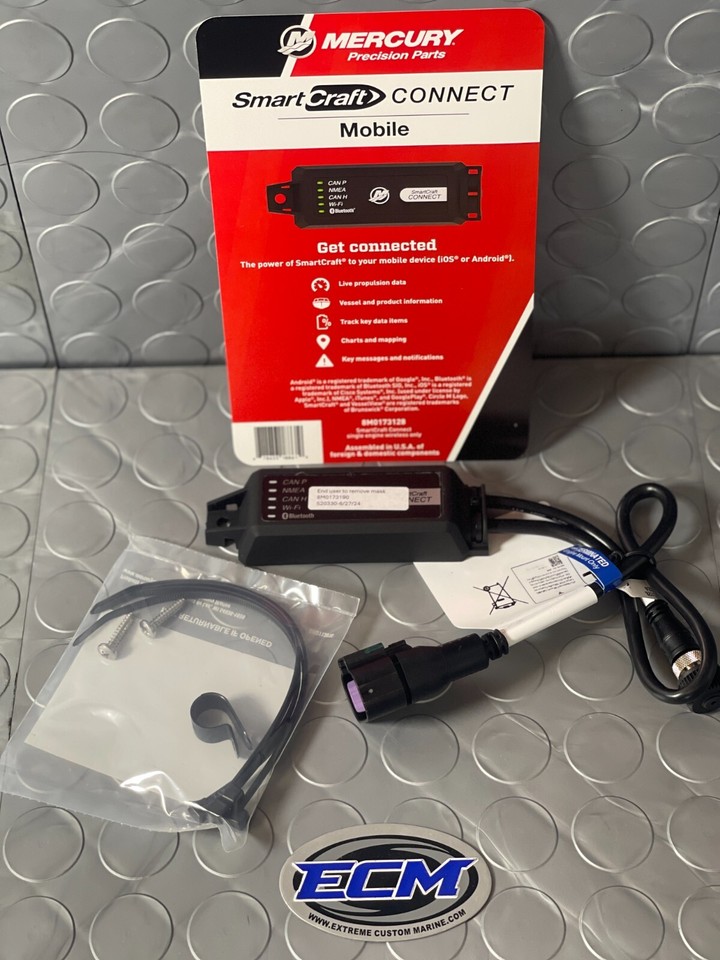 Mercury SmartCraft Connect Mobile Module iOS & Android 98-8M0173128 SS ...