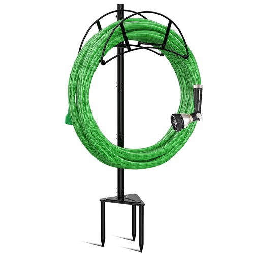 Garden Hose Stand /Hanger Freestanding Water Hose Holder Stake In ...