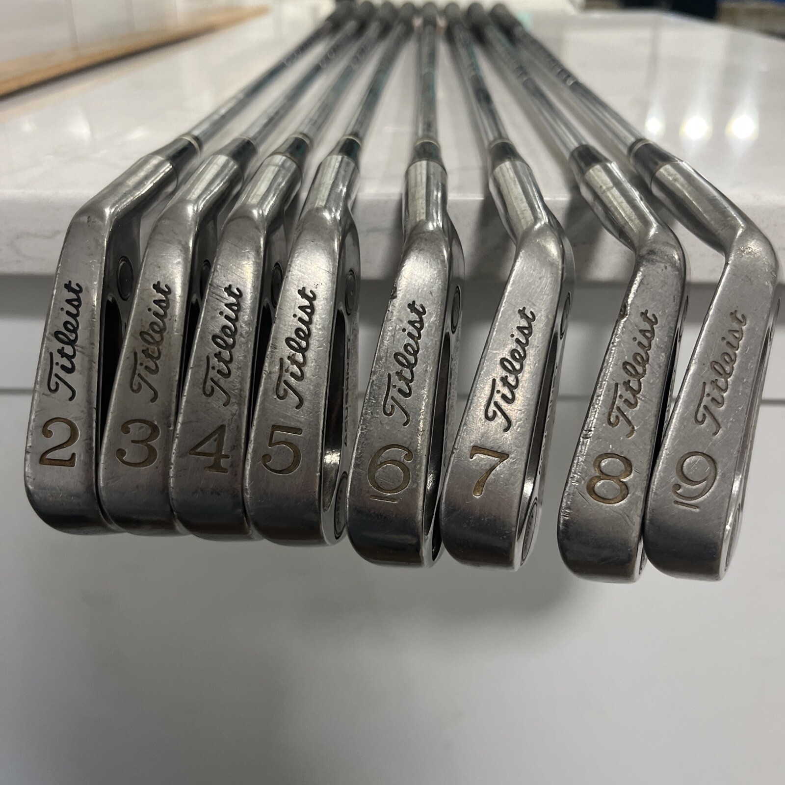 Vintage Titleist Acushnet AC-108 Iron Set (2,3,4,5,6,7,8,9) RH 36”-39.5 ...