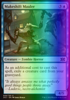 MTG Magic the Gathering Makeshift Mauler (56/603) Double Masters 2022 NM FOIL | eBay