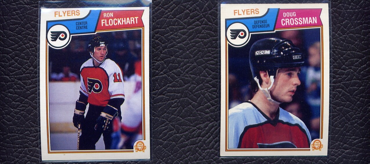 1983-84 OPC #264 Ron Flockhart Flyers Hockey Card NM-MT | eBay