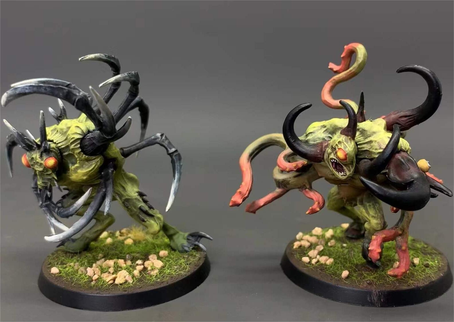 Warhammer Age of Sigmar Beasts Of Chaos Chaos Spawn army Painted Games ...