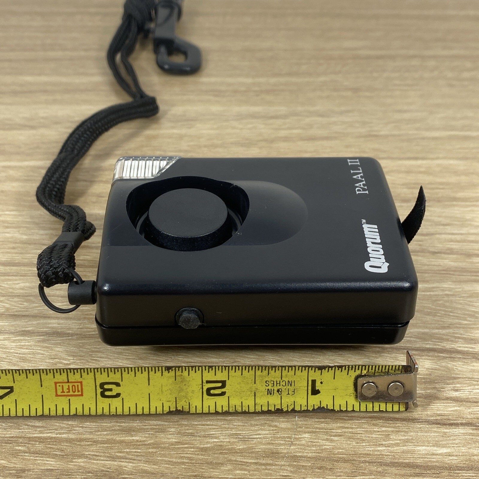 Quorum PAAL 2 Personal Security Alarm Clip Battery & Pull Pin w/Flash ...