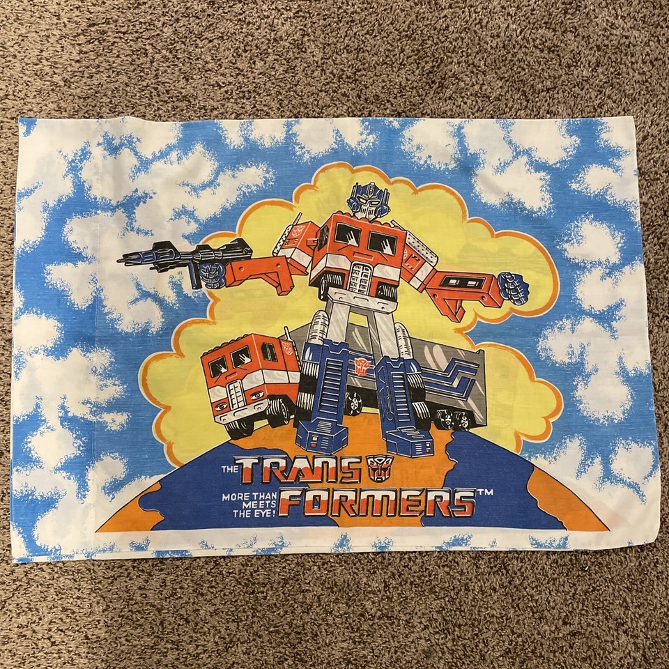 Transformers Optimus Prime Standard Pillow Case (SINGLE) Double Sided ...
