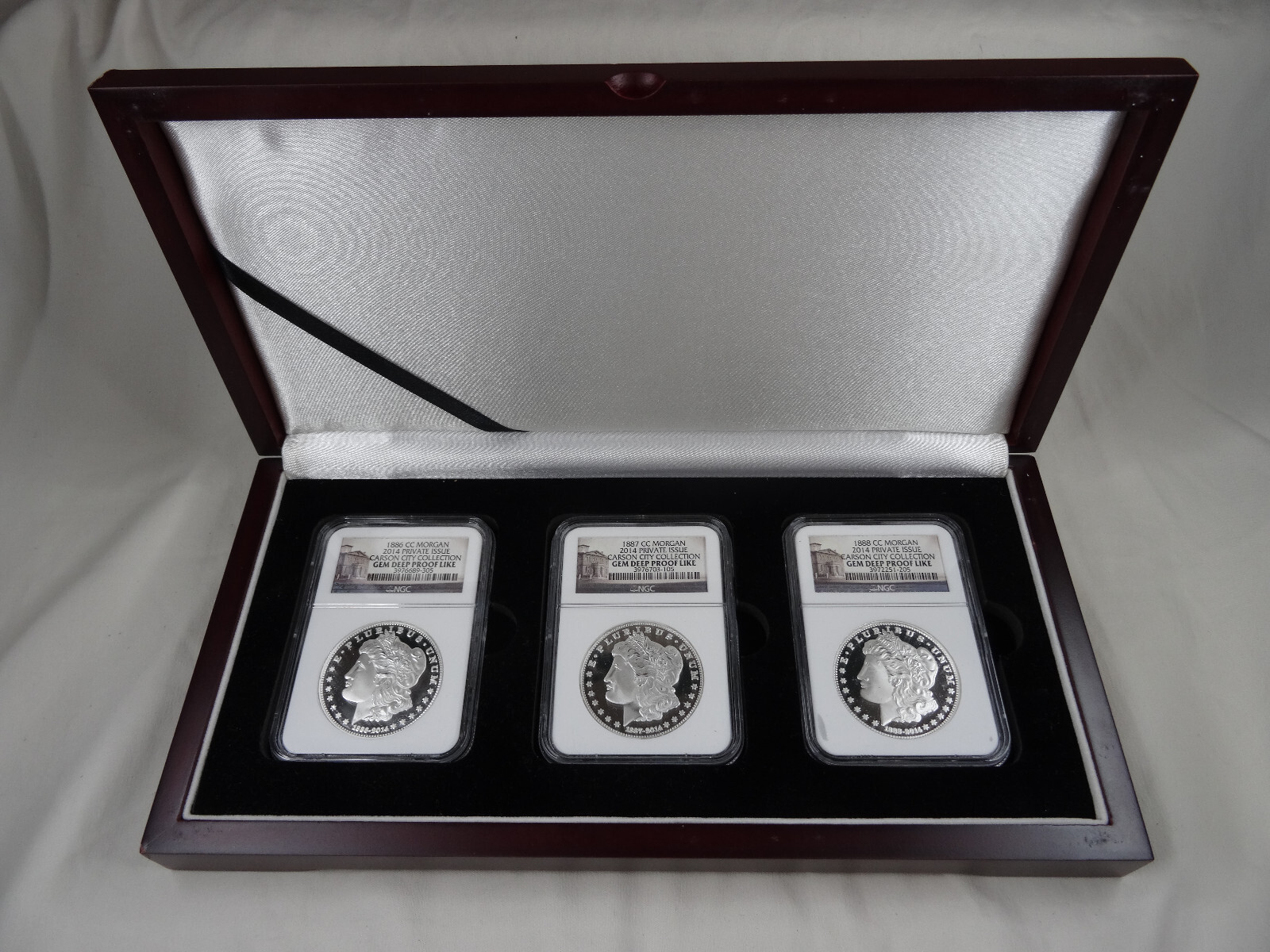 2014 Private Issue Carson City Collection NGC 1886 1887 1888 CC Morgan ...
