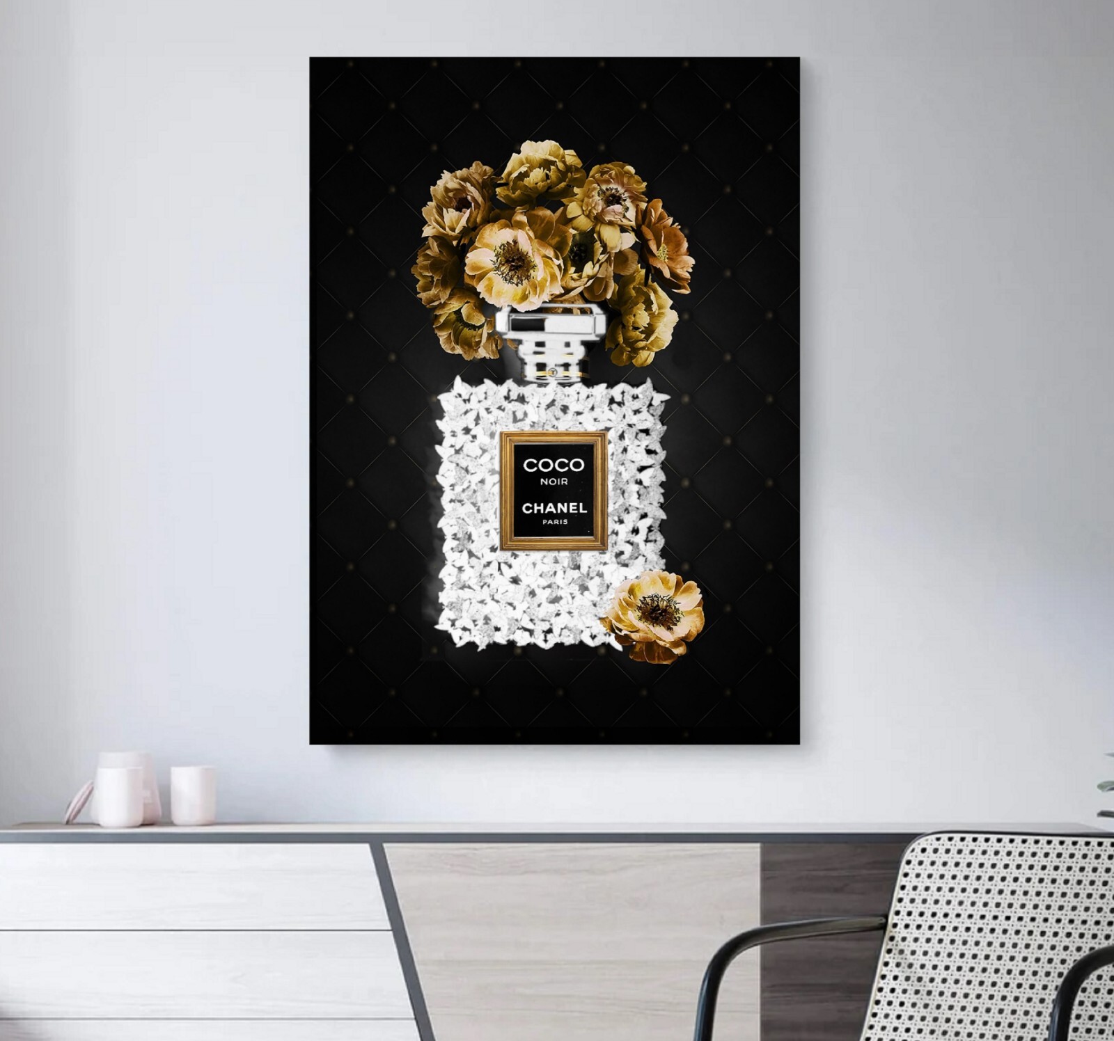 Coco Chanel Bild Mit Rahmen