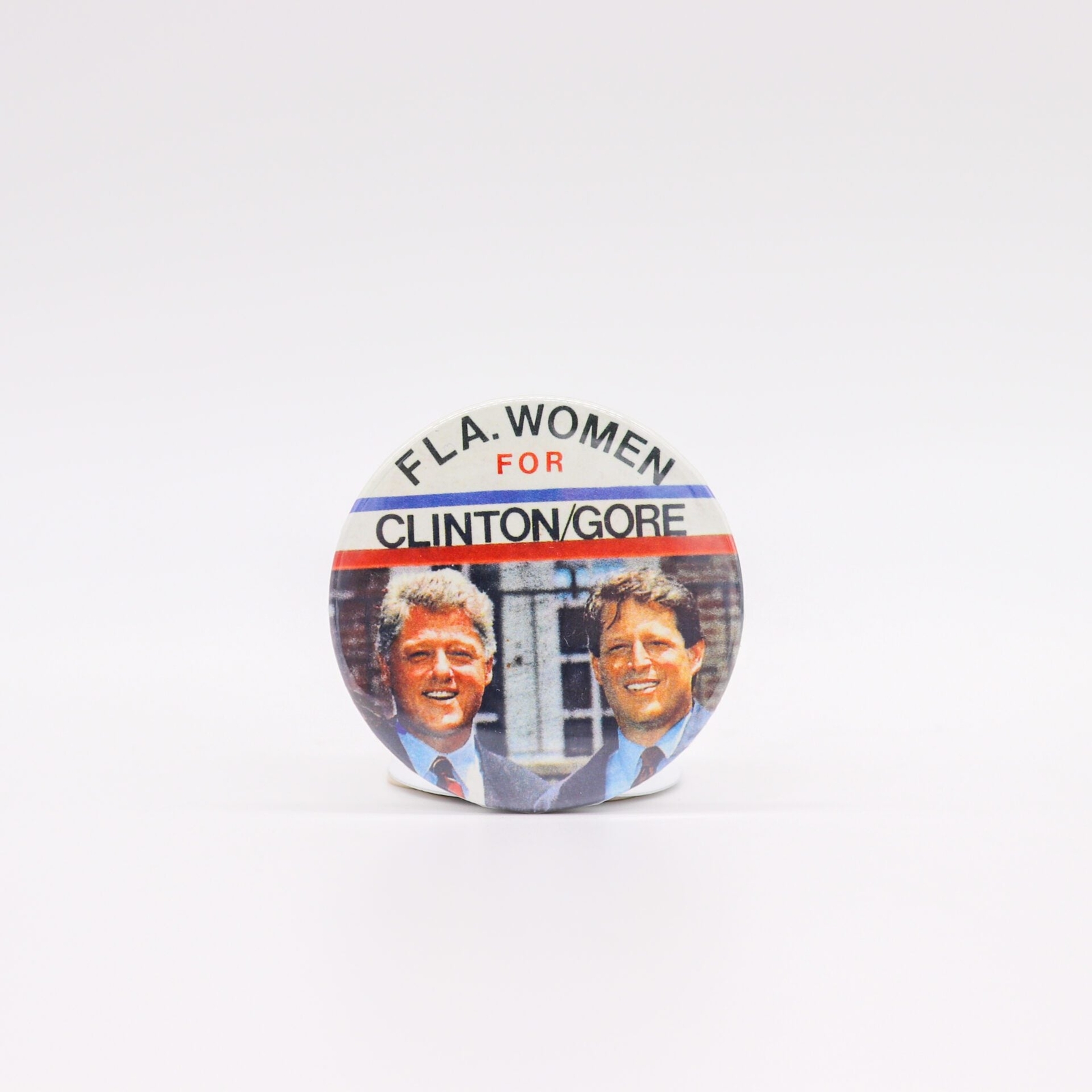 1992 “Florida Women for Clinton/Gore” Campaign Pinback Button, Very ...