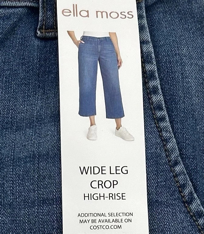 Ella Moss Women's Wide Leg Crop Pant (1859408) | eBay