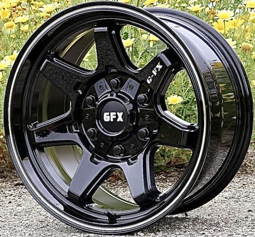 18” Gloss Black Milled GFX TR32 Wheels fits 1997 2011 Dodge Ram 1500 ...