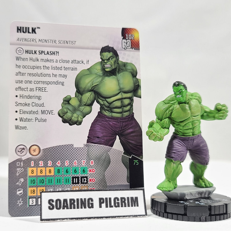 Heroclix HULK - 102 - LE FIGURE Avengers 60th Anniversary Set | eBay