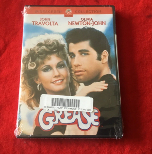 Grease DVD Sealed John Travolta Olivia Newton 2002 Widescreen ...