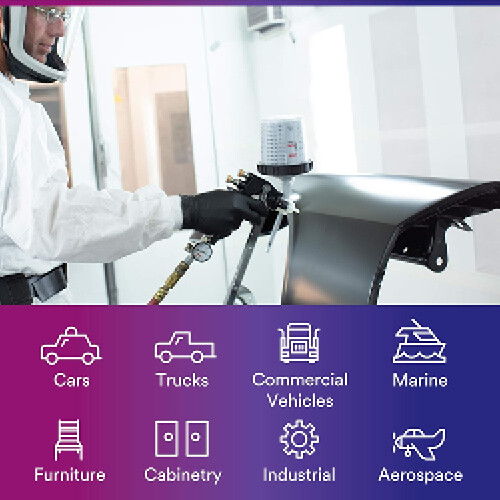 3M 16580 Accuspray HVLP Spray Gun System, All-in-One Spray Gun Kit | eBay