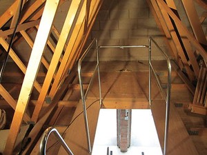Loft Surround Rail Attic Safety Rail Steel Balustrade Safety Rail ...