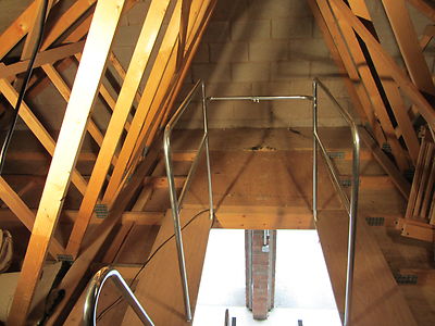 Loft Surround Rail Attic Safety Rail Steel Balustrade Safety Rail ...
