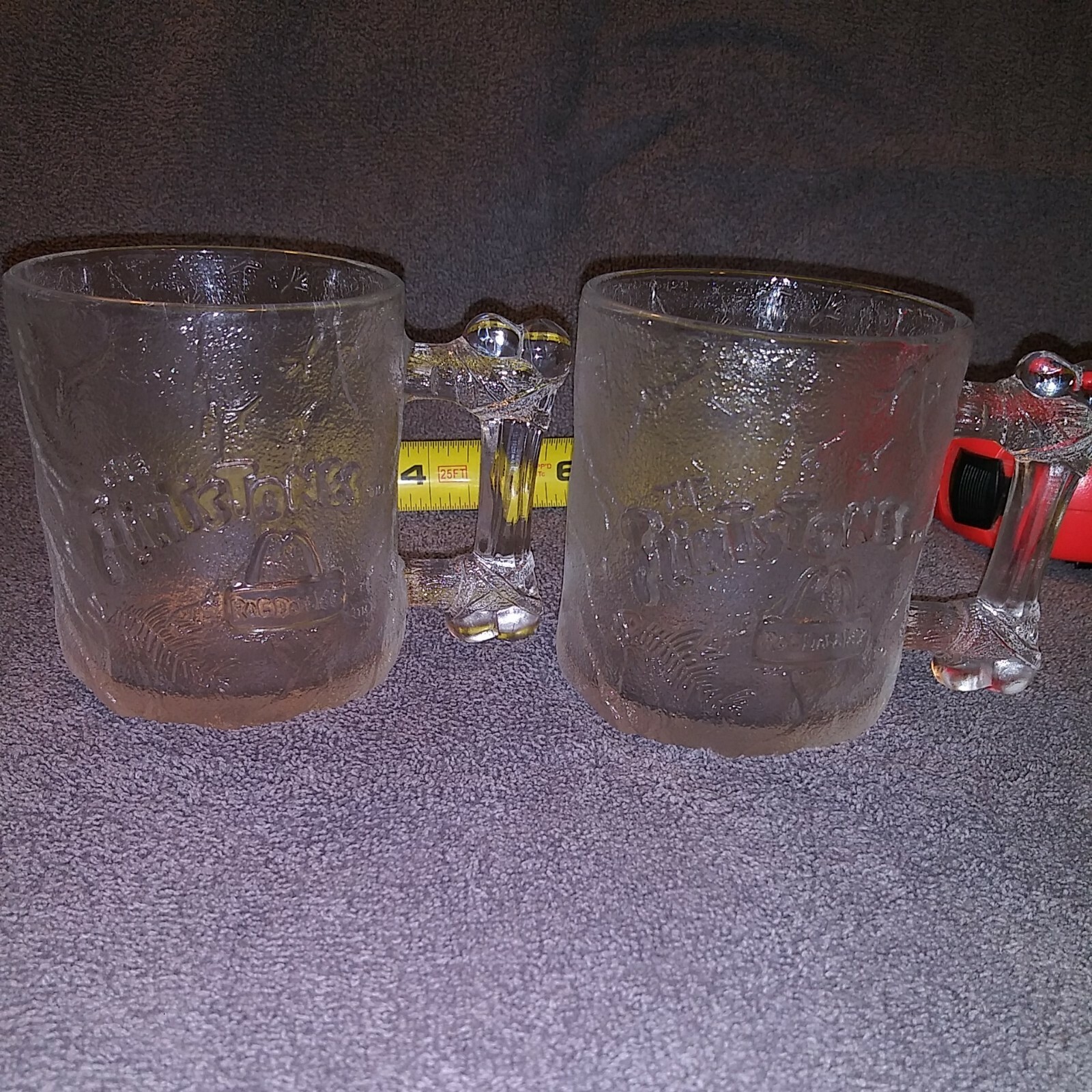 The Flintstones Rocdonalds Pre Dawn Mug 1993 Made In USA.set Of 2 | eBay