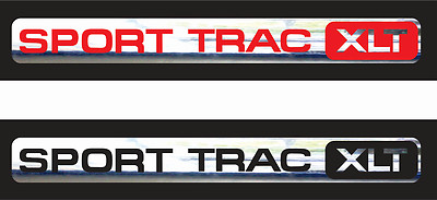 Sport Trac XLT Vinyl Emblem Decal Sticker - 3 pkg. | eBay
