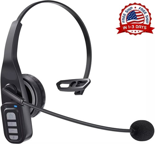 Auriculares Bluetooth Para Camionero Con Microfono Recibidor De ...