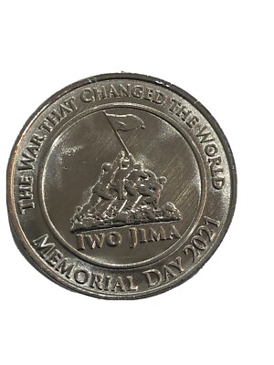 New 2021 Memorial Day “Battle Of Iwo Jima”Coin Honoring WW2 Vets Must ...