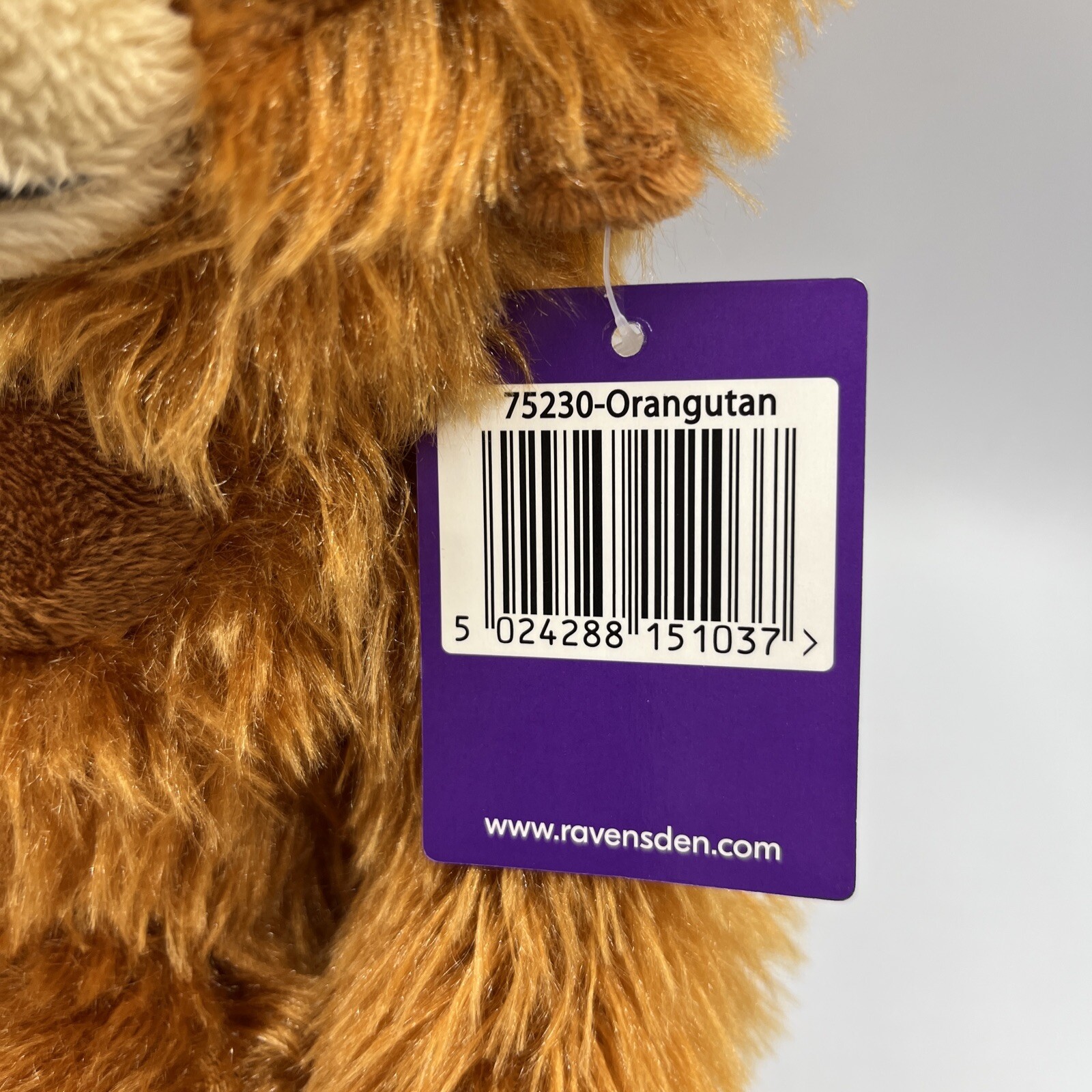 Iceland Official Soft Toy Monkey Orangutan Rang Tan Tang Christmas ...