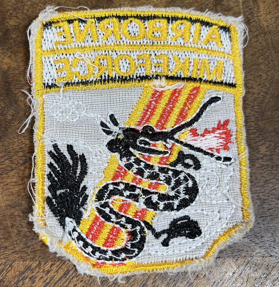 BLACK DRAGONS - MACV SF - MIKE FORCE - NUNG RECON - VIETNAM WAR PATCH ...