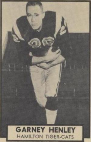 1962 Topps CFL - #67 Garney Henley (RC) for sale online | eBay