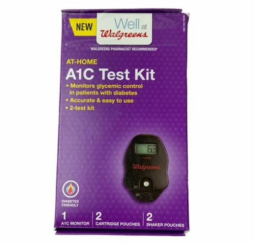 Walgreens at Home A1c Test Kit for sale online | eBay